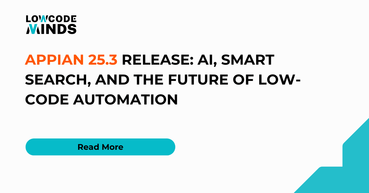Appian 25.3: AI, Smart Search, and Low-Code Automation