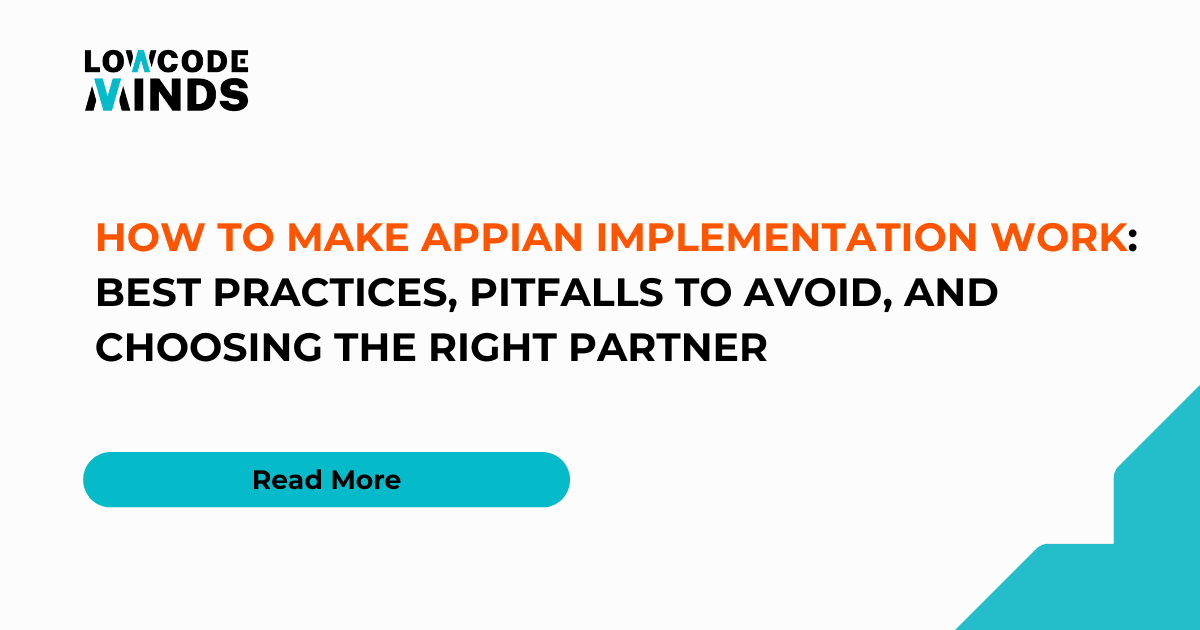 How to Make Appian Implementation Work | Best Practices